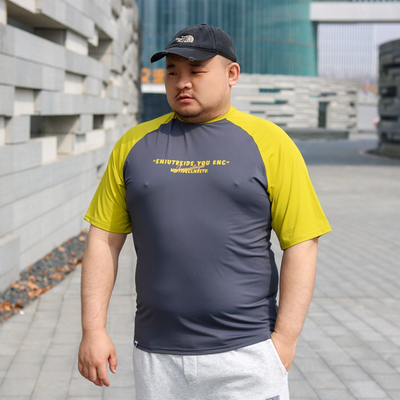 夏季休闲插肩袖宽松百搭短袖T恤