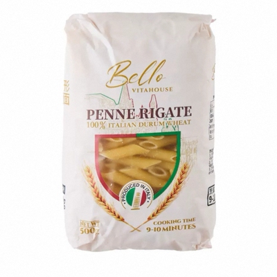 盒马代购Bello VITAHOUSE两头尖形面 意大利面直条形#5意大利进口