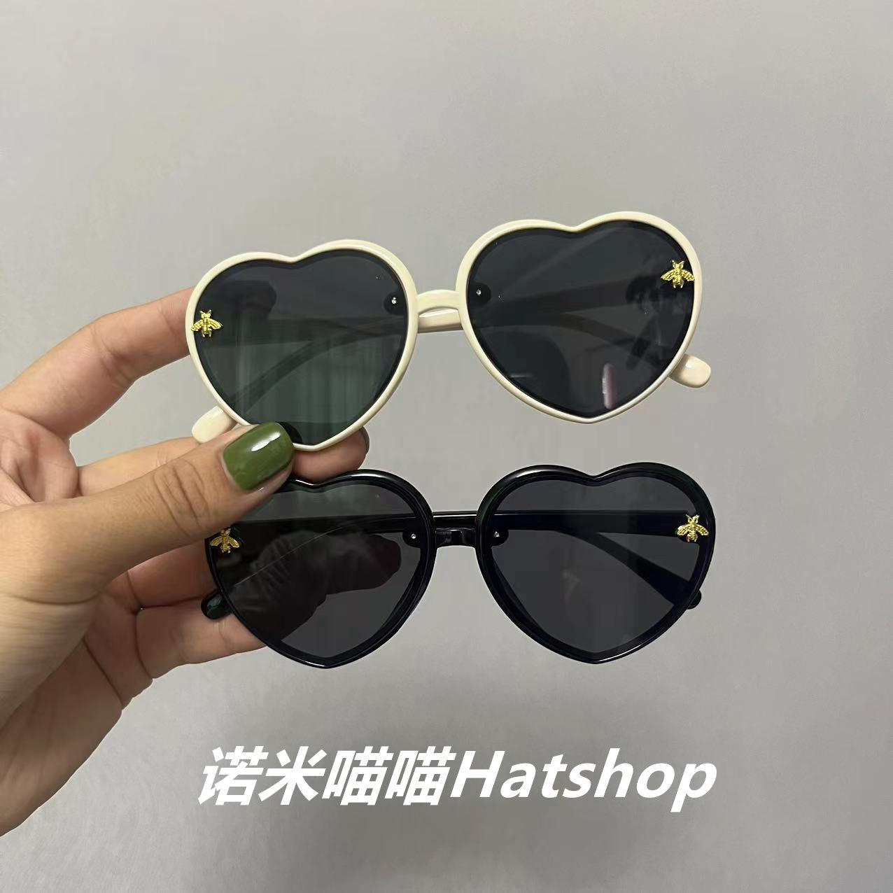 儿童宝宝墨镜男女童2-8岁小童时尚米钉太阳镜小孩防紫外线眼镜潮