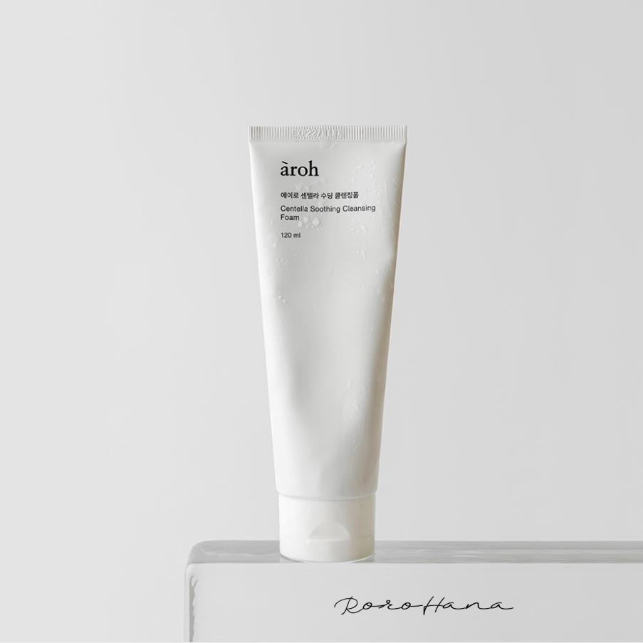 新品现货 aroh积雪草空调洗面奶女深层清洁植物洁面乳男控油祛痘_虎窝淘