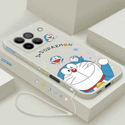 适用荣耀WIN手机壳新款荣耀WIN RT液态硅胶软壳华为honor镜头全包防摔保护套AAP-AN00潮男女生创意卡通蓝胖子