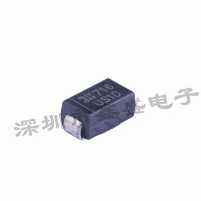 US1D-13-F  丝印US1D 封装SMA 快恢复二极管-200V-1A 咨询问价