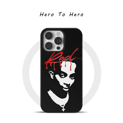 playboicarti 适用于苹果17promax手机壳软磁吸iPhone16音乐15高级14复古13艺术华为小米oppo手机壳潮流个性