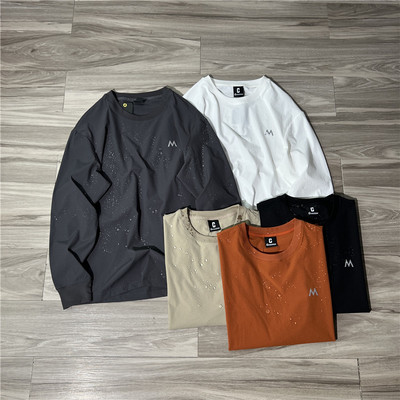 薄款男士圆领卫衣户外机能休闲T