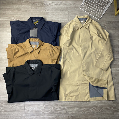 风衣外贸日单防暴雨全身压胶