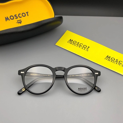 玛士高眼镜个性复古圆形透明眼镜