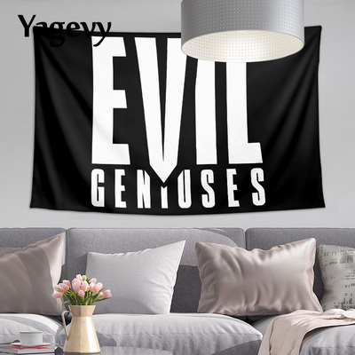 EVILGENIUSES战队墙布挂布