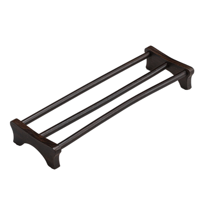 馨玉坊黑檀木杯架简约