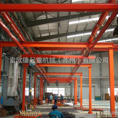 KBK起重机KBK轨道柔性起重机车间用轻型轨道 柔性吊组合起重机