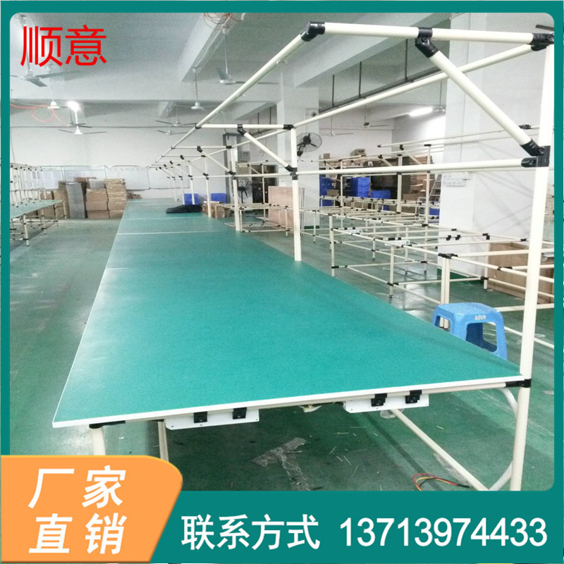 热销精益管周转车防静电工作台物推车工厂手推移动料车线棒货架