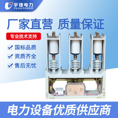 宇捷CKG4-12/630高压真空接触器JCZ5-7.2KV永磁机械保持电容器用