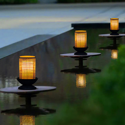 户外庭院灯日式防水别墅花园小院民宿中式露台阳台景观氛围草坪灯