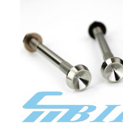 小布彩色后避震弹簧螺丝钛合金避震螺丝铝合金螺母  cline