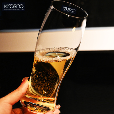 欧洲水晶玻璃精酿啤酒可乐扎啤杯