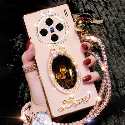 vivoX100硅胶创意手机壳镶钻