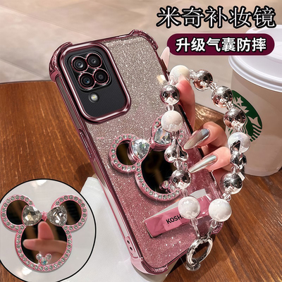 新款手机壳自带补妆镜