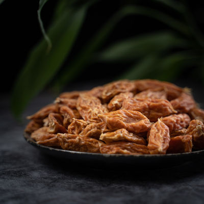 卷麻自制手工零食鸡肉蛋黄比熊