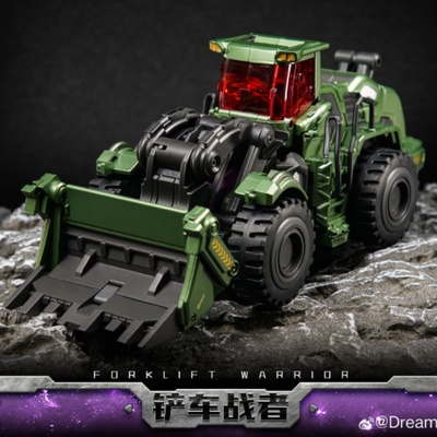 DST02-001大力战神铲车吊机拖斗