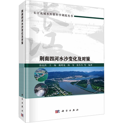 荆南四河水沙变化及对策 徐高洪 等 编 建筑/水利（新）专业科技 新华书店正版图书籍 科学出版社