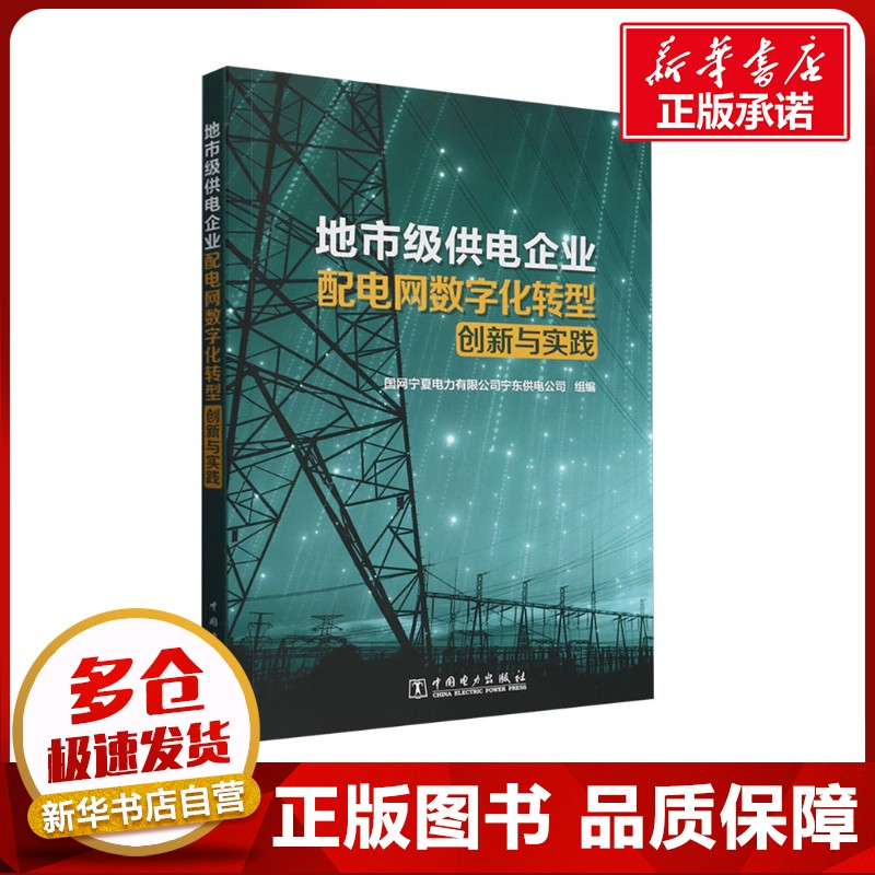 地市级供电企业配电网数字化转型创新与实践 国网宁夏电力有限公司宁东供电公司 编 各部门经济专业科技 新华书店正版图书籍