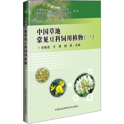 中国草地常见豆科饲用植物(1) 徐春波，王勇，德英 著 徐春波,王勇,德英 编 航空航天专业科技 新华书店正版图书籍
