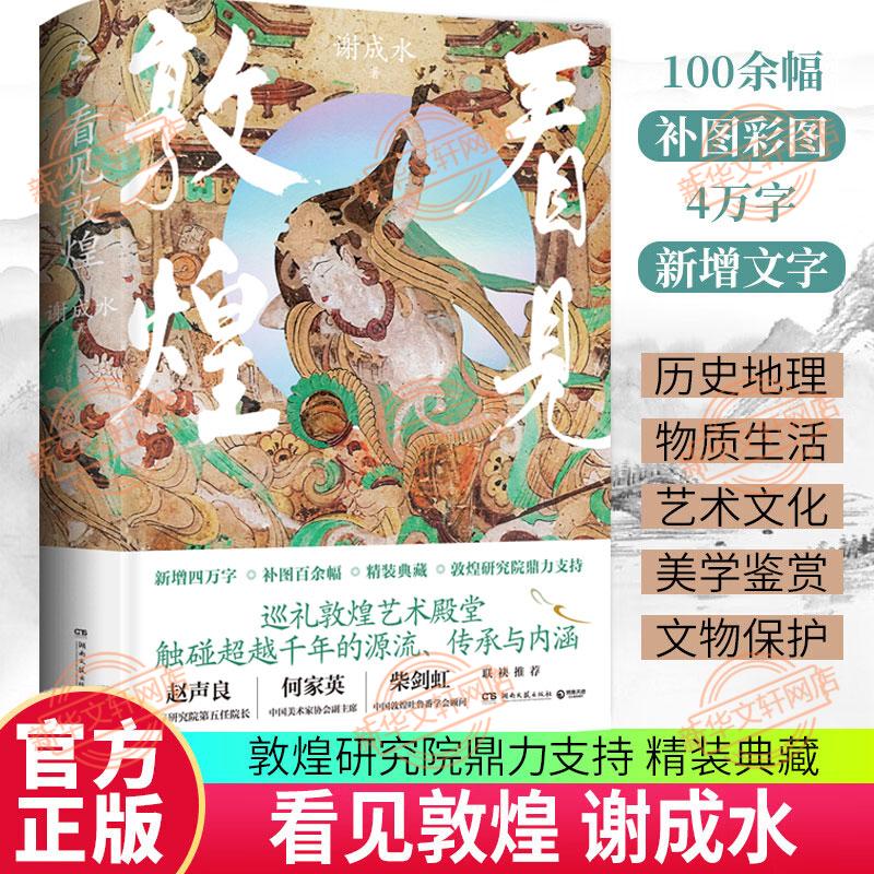 看见敦煌(2024) 谢成水 著 其它小说艺术 新华书店正版图书籍 湖南文艺出版社