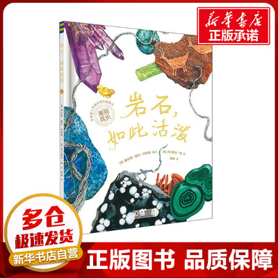 岩石,如此活泼 (美)黛安娜·赫茨·阿斯顿 编 高源 译 (美)西尔维娅·朗 绘 科普百科少儿 新华书店正版图书籍 海豚出版社