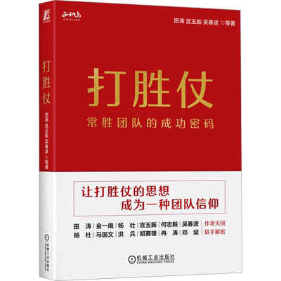 打胜仗 常胜团队的成功密码 田涛 等 著 企业管理经管、励志 新华书店正版图书籍 机械工业出版社