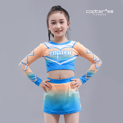 新款比赛服copter啦啦操服装
