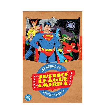 【预售】美国正义联盟 青铜时代合集卷1（精装）Justice League of America: The Bronze Age 英文漫画进口原版外文图书籍正版Len