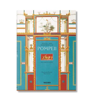 【现货】Fausto & Felice Niccolini. Houses and monuments of PompeiiFausto & Felice Niccolini 庞贝古城的房屋和纪念碑 英文