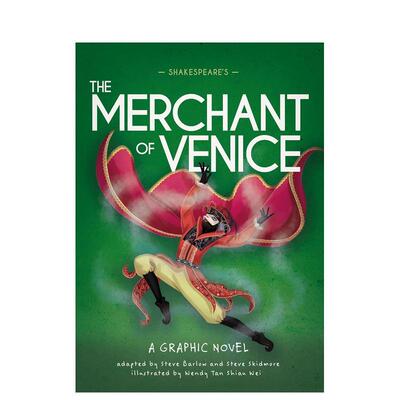 【预售】  莎士比亚《威尼斯商人》 图像小说Shakespeare's The Merchant of Venice【Classics in Graphics】英文进口原版儿童漫