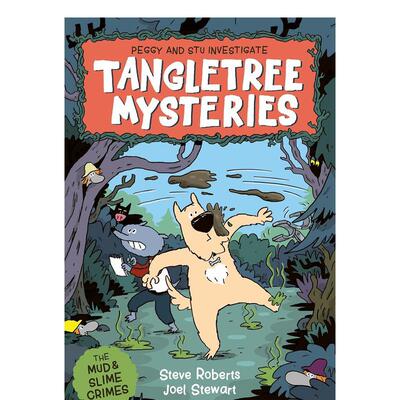【预售】小狗佩吉大冒险：佩吉和斯图的调查Tangletree Mysteries: Peggy and Stu Investigate英文漫画 进口原版书Joel Stewart