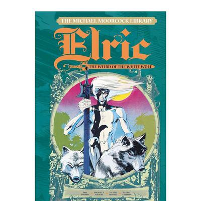 【预售】白狼的怪异第 4 卷 The Michael Moorcock Library - Elric  Weird of the White Wolf  Volume 4英文进口原版漫画正版图