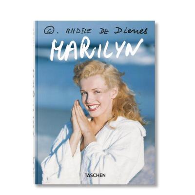 【预售】安德烈·德·迪安：玛丽莲·梦露 André de Dienes.【45th Anniversary Edition】英文进口原版摄影作品集肖像图书TASCH