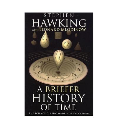 【现货】 A Briefer History of Time 时间简史 小说 英文原版图书籍进口正版社会科学HAWKING  STEPHEN