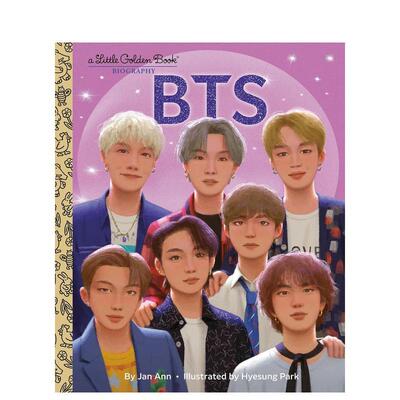 【预售】【黄金小传】BTS 【Little Golden Book Biography】BTS英文进口原版儿童绘本图书Jan Ann, Hyesung Park