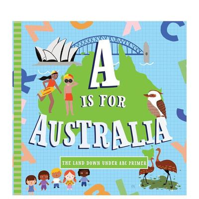 【预售】A 代表澳大利亚A Is For Australia英文进口原版儿童绘本图书3-6岁Ingalls  Ann