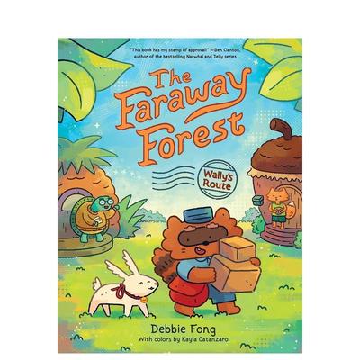 【现货】远方森林：沃利的邮路 Faraway Forest: Wally’s Route 英文进口原版儿童绘本图书 插画师协会金奖Debbie FongDebbie Fo