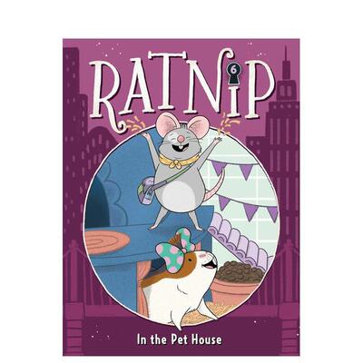 【预售】【鼠薄荷】宠物屋趣事 【Ratnip】In the Pet House 英文进口原版儿童桥梁书CAM HIGGINS