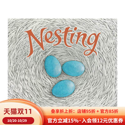 【现货】嵌套Nesting英文进口原版儿童绘本图书6-9岁Cole  Henry