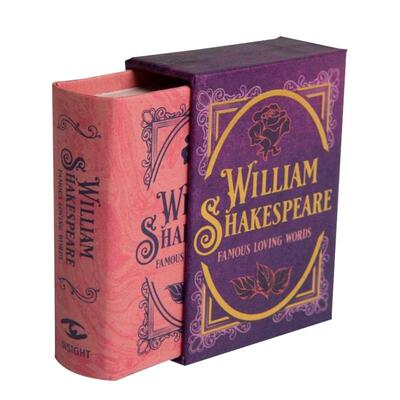 【预售】莎士比亚：代表性浪漫台词 【Tiny Book】William Shakespeare: Famous Loving Words 英文进口原版图书籍Insight Editio