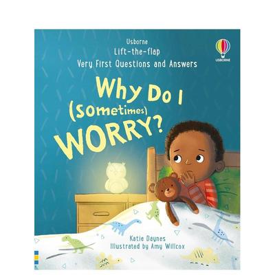 【现货】【问答翻翻书】我为何有时感到焦虑？【Very First Questions and Answers】Why do I (sometimes) worry?英文进口原版儿