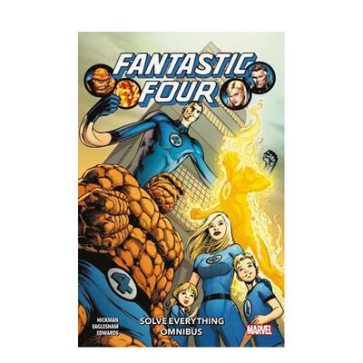 【预售】【漫威】神奇四侠 Fantastic Four: Solve Everything Omnibus 英文漫画进口原版图书籍Jonathan Hickman
