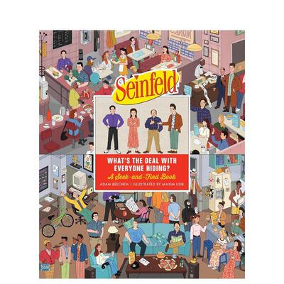 【预售】宋飞正传：寻找剧中的角色Seinfeld: What's the Deal with Everyone Hiding? 英文进口原版生活类图书Adam Beechen外文