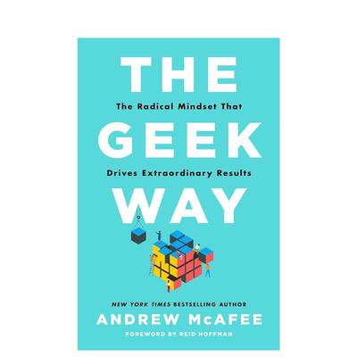 【预售】极客之道（精装版） The Geek Way 英文进口原版商业行销图书Andrew McAfee