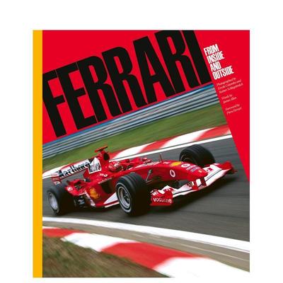 【预售】Ferrari: From Inside and Outside ,法拉利车队F1画册 英文原版图书籍进口正版 Photographer Ercole Colombo 摄影