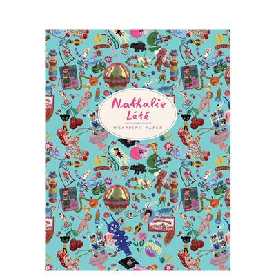 【预售】娜塔莉·莱特创意包装纸集 Nathalie Lété Wrapping Paper 原版进口包装纸Nathalie Lété