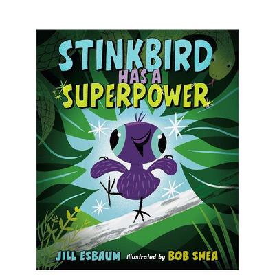 【预售】有超能力的臭臭鸟Stinkbird Has A Superpower 英文进口原版儿童绘本图书 3-6岁 G.P. Putnam's Sons 动物生态环保