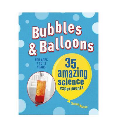 【现货】 Bubbles & Balloons 泡沫和气球 英文原版儿童互动操作
